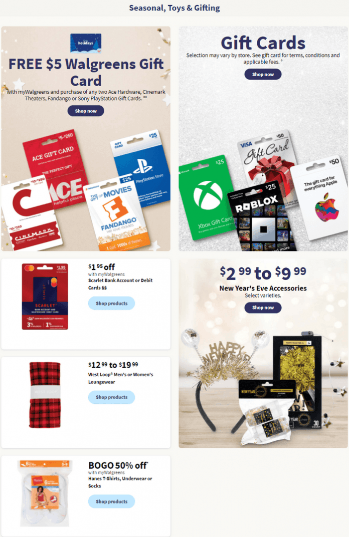 Walgreens Weekly Ad Dec 25 – Dec 31, 2022