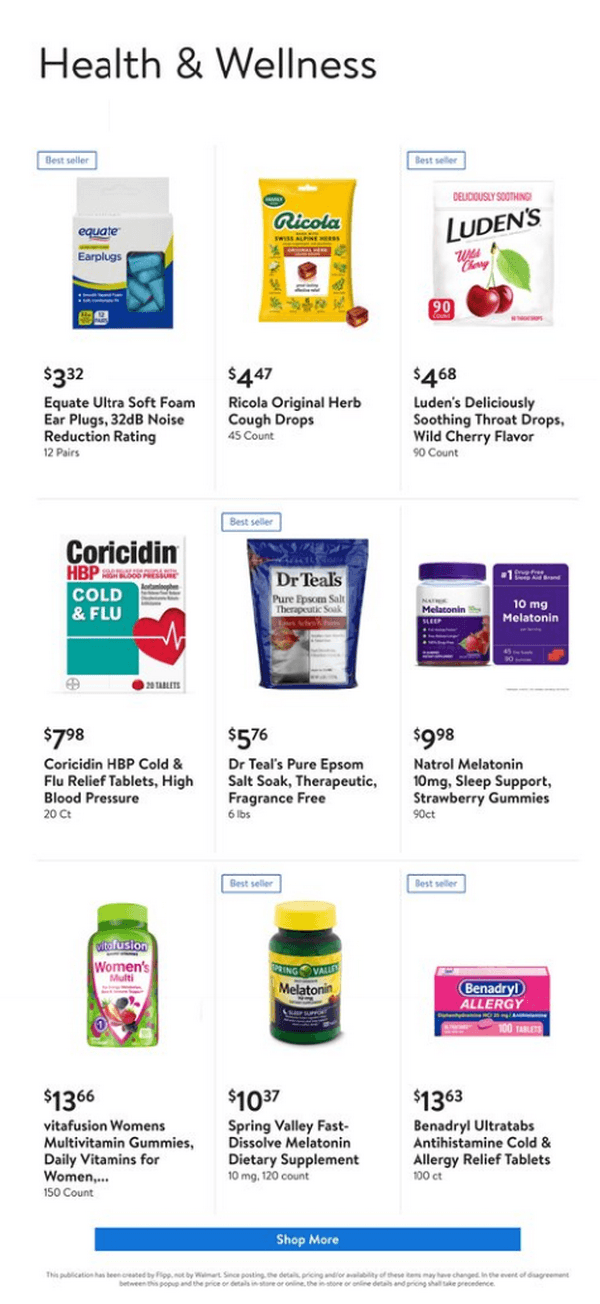 Walmart Weekly Ad Dec 01 – Dec 14, 2022
