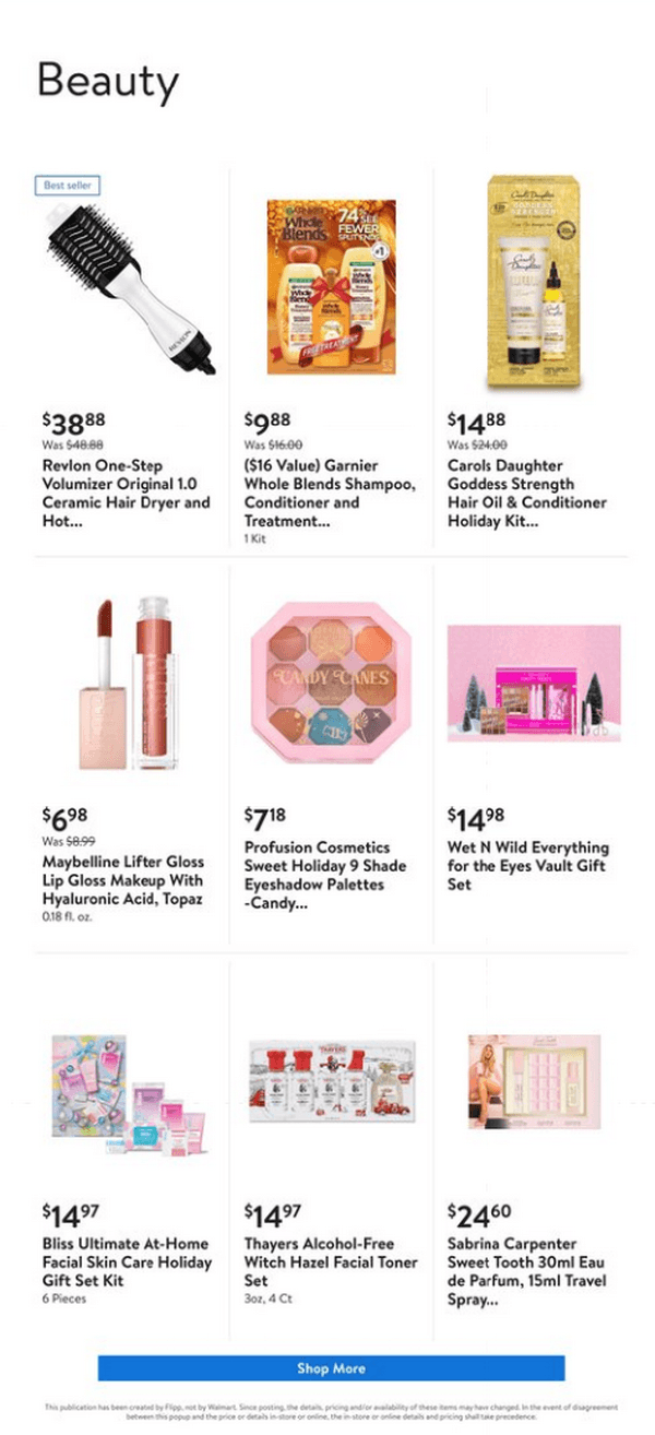 Walmart Weekly Ad Dec 01 – Dec 14, 2022