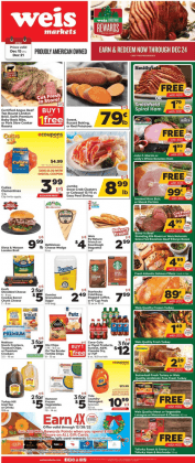Weis Markets Weekly Ad Dec 15 – Dec 21, 2022 (Christmas Promotion Included)