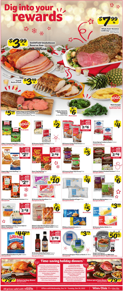 Winn-Dixie Weekly Ad Dec 14 – Dec 20, 2022