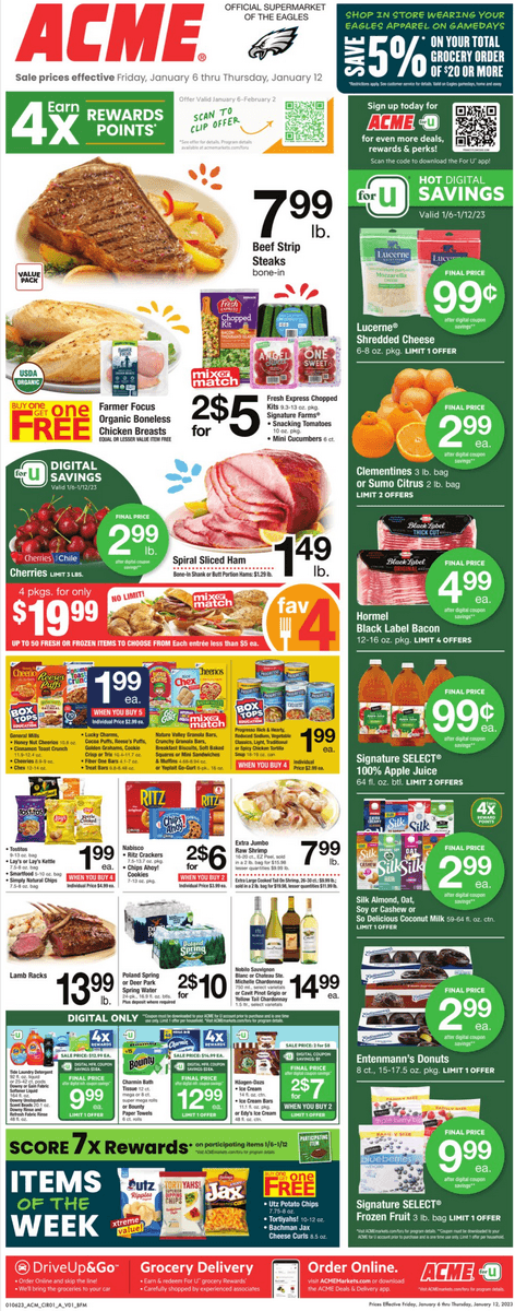 ACME Weekly Flyer Jan 06 – Jan 12, 2023