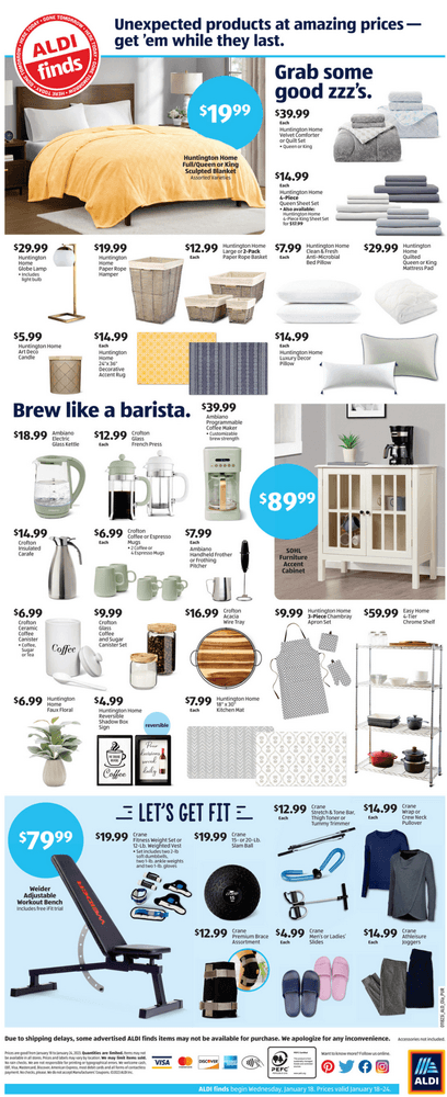 ALDI Weekly Ad Jan 18 – Jan 24, 2023