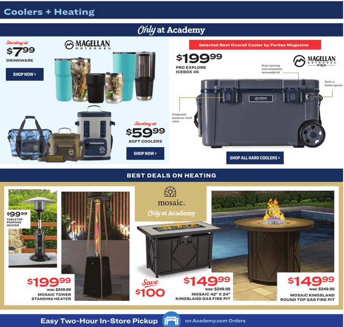 Academy Sports + Outdoors Weekly Ad Jan 17 – Jan 29, 2023