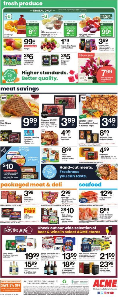 ACME Weekly Flyer Jan 27 – Feb 02, 2023