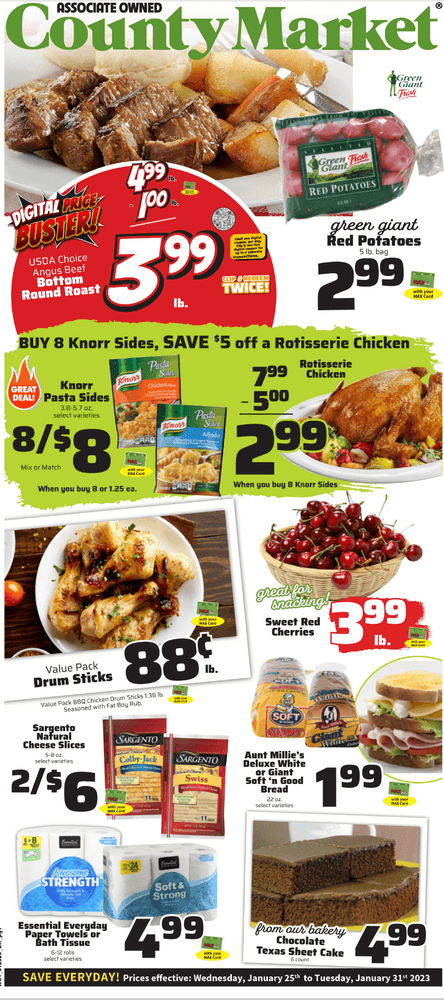 County Market Weekly Ad Jan 25 – Jan 31, 202