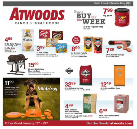 Atwoods Weekly Ad Jan 18 – Jan 29, 2023