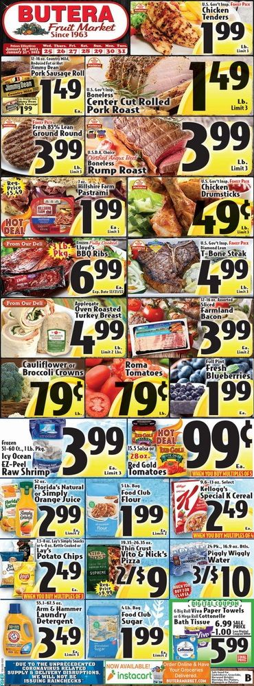 Butera Weekly Ad Jan 25 – Jan 31, 2023
