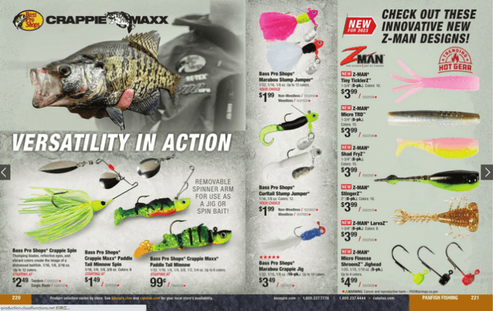Cabela's 2023 Fishing Catalog Until Mar 31, 2023