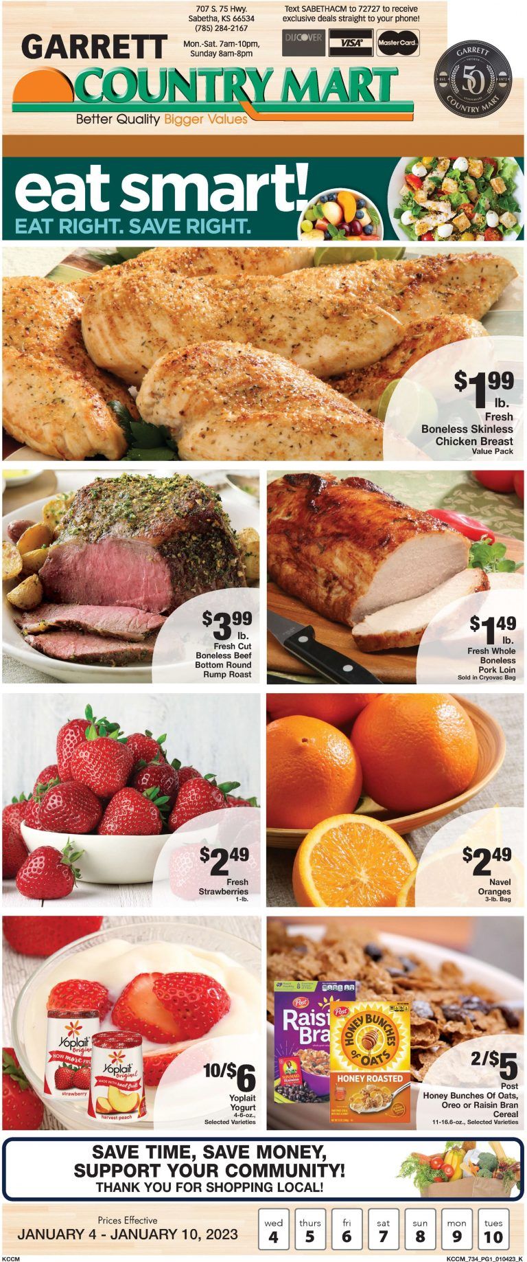 Country Mart Weekly Ad Jan 04 – Jan 10, 2023
