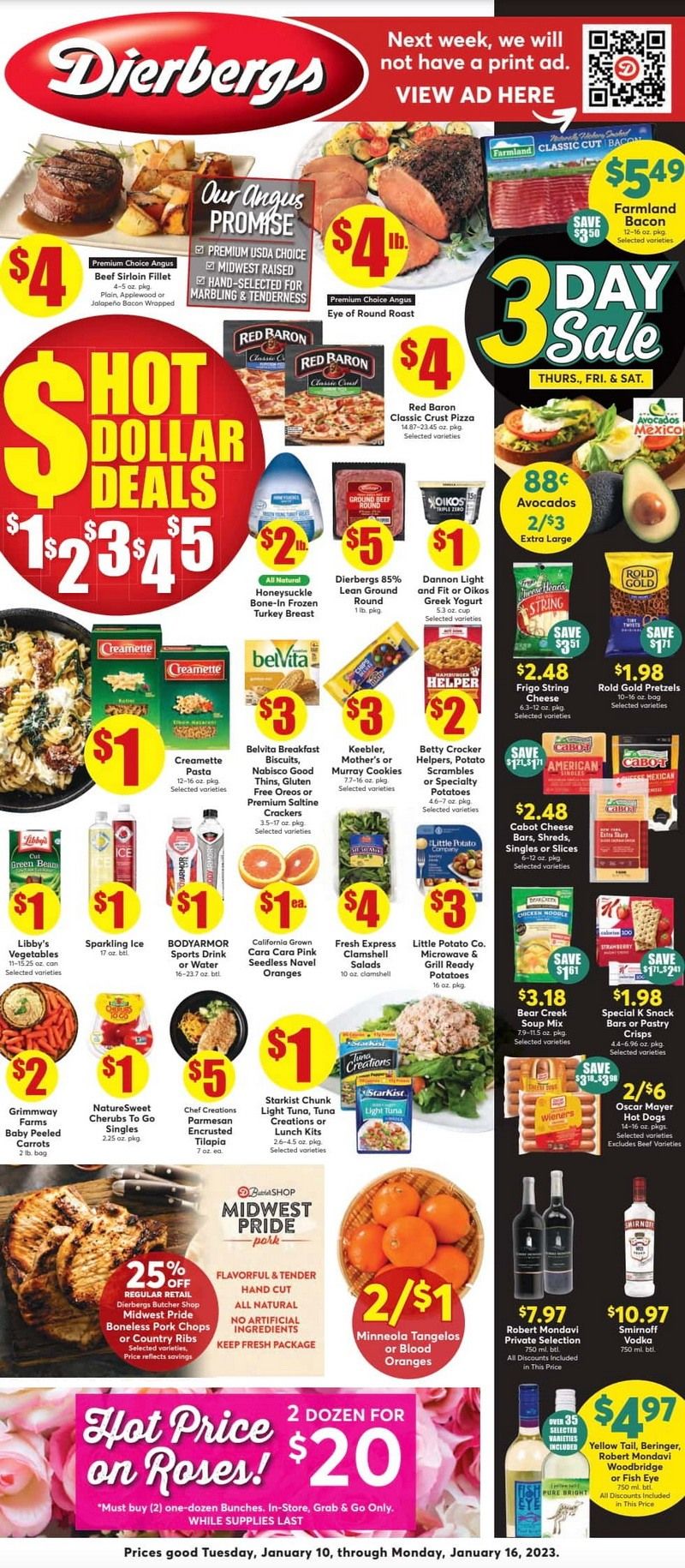 Dierbergs Markets Weekly Ad Jan 10 – Jan 16, 2023