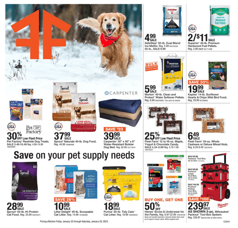 Fleet Farm Weekly Ad Jan 20 – Jan 28, 2023