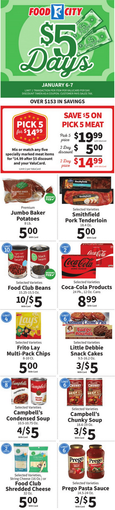 Food City Weekly Ad Jan 04 – Jan 10, 2023