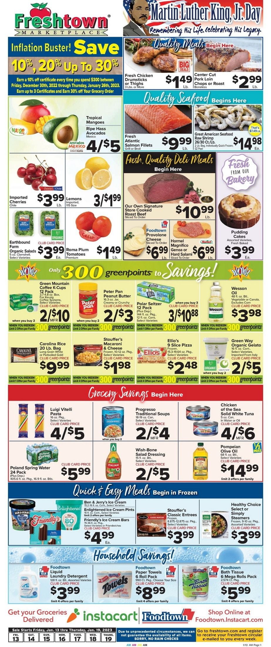 Foodtown Weekly Ad Jan 13 – Jan 19, 2023