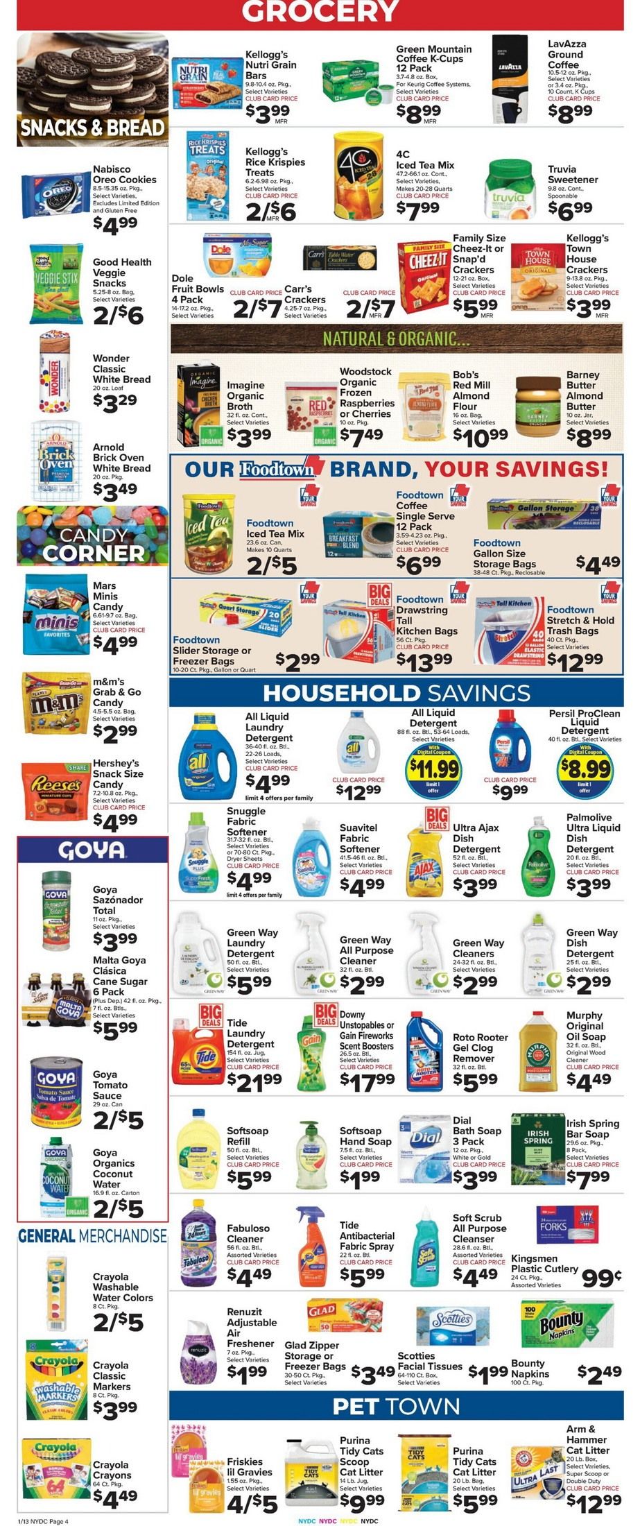 Foodtown Weekly Ad Jan 13 – Jan 19, 2023