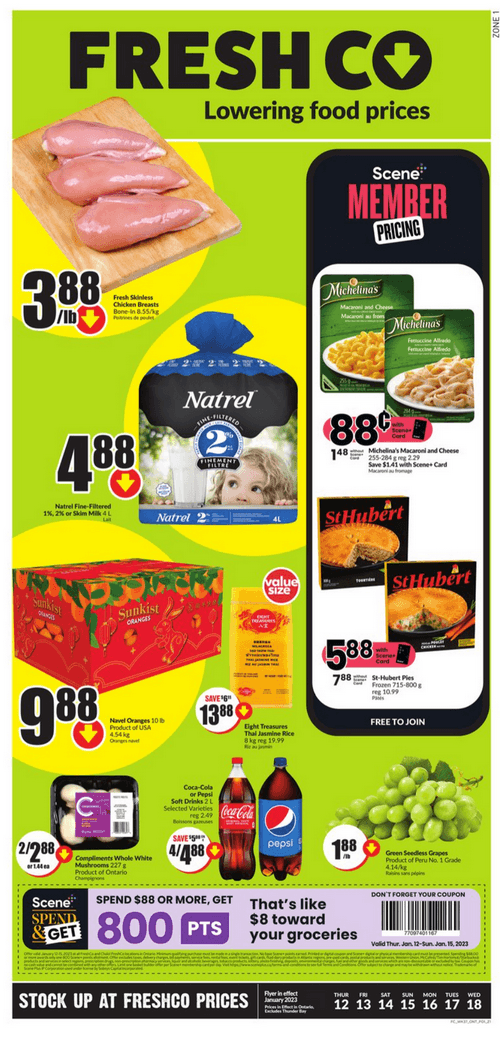 FreshCo Weekly Ad Jan 12 – Jan 18, 2023