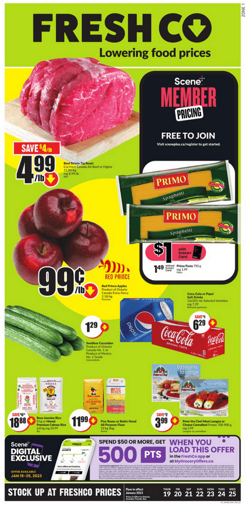 FreshCo Weekly Ad Jan 19 – Jan 25, 2023