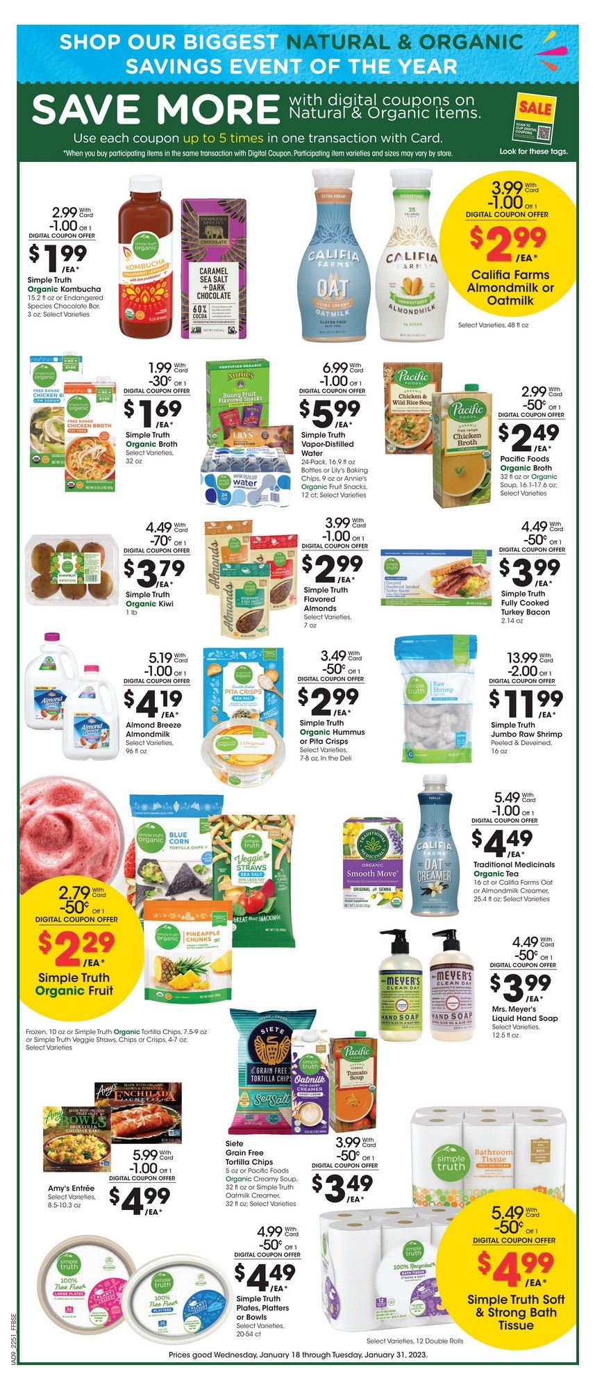 Fry's Food Weekly Ad Jan 18 – Jan 24, 2023