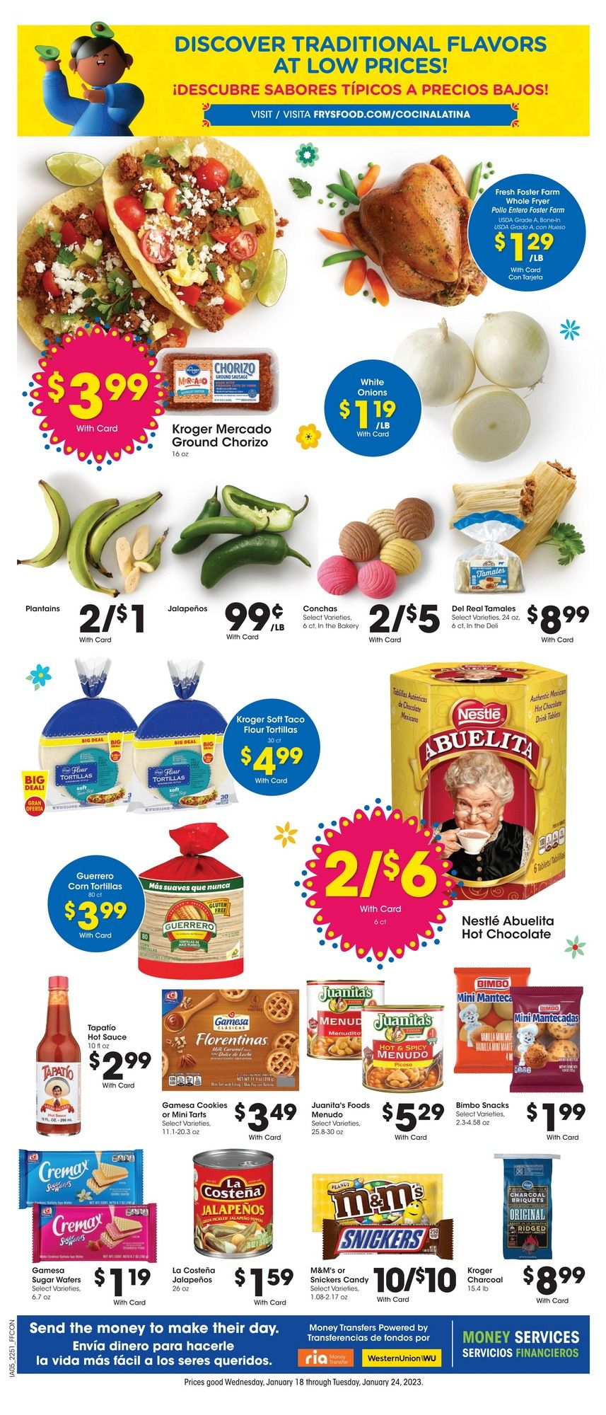 Fry's Food Weekly Ad Jan 18 – Jan 24, 2023