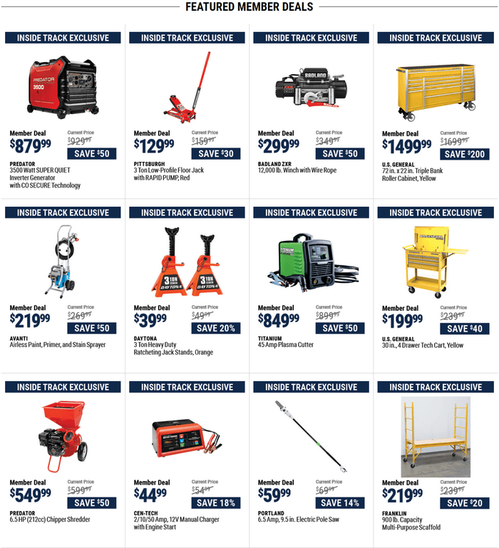 Harbor Freight Four-Day Ad Jan 13 – Jan 16, 2023