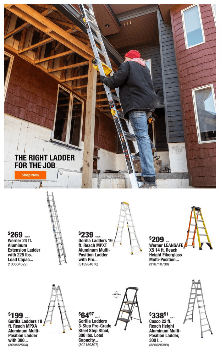 Home Depot Pro Weekly Ad Jan 09 – Jan 16, 2023