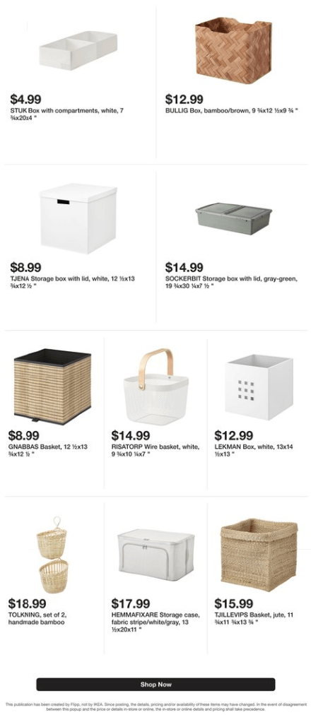 IKEA Weekly Ad Jan 03 – Jan 09, 2023