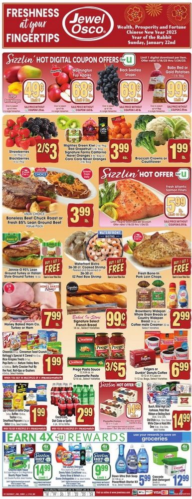 Jewel Osco Weekly Ad Jan 18 – Jan 24, 2023
