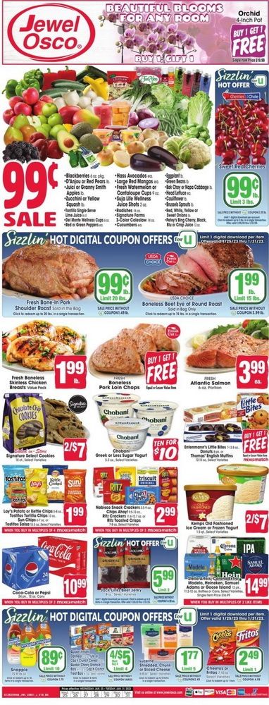 Jewel Osco Weekly Ad Jan 25 – Jan 31, 2023
