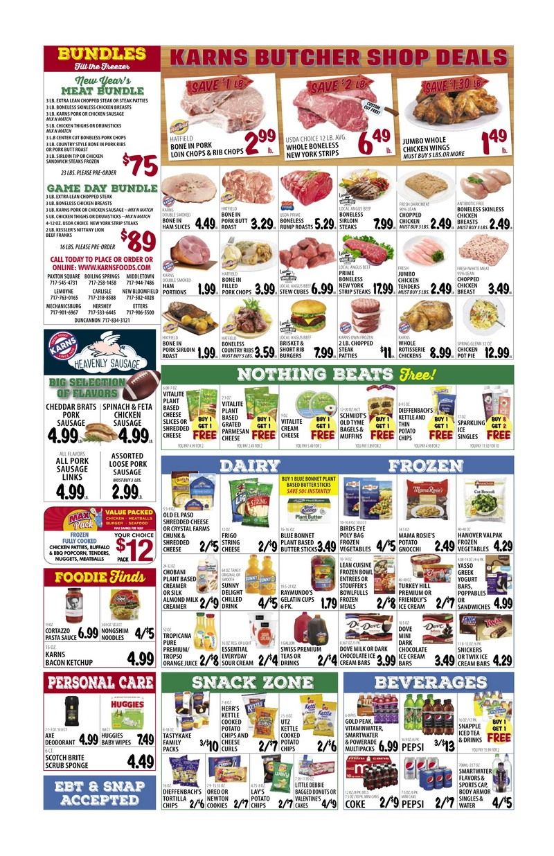 Karns Quality Foods Weekly Ad Jan 10 – Jan 16, 2023