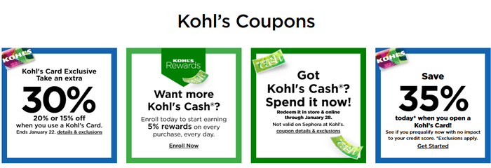 Kohl's Coupon Ad Until Jan 28, 2023