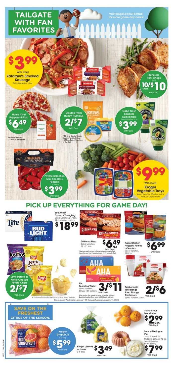 Kroger Weekly Ad Jan 11 – Jan 17, 2023