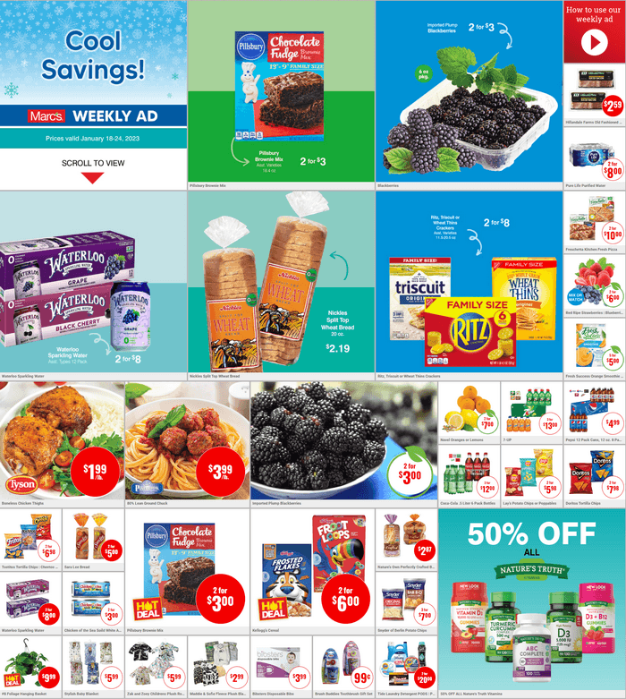 Marc's Weekly Ad Jan 18 – Jan 24, 2023