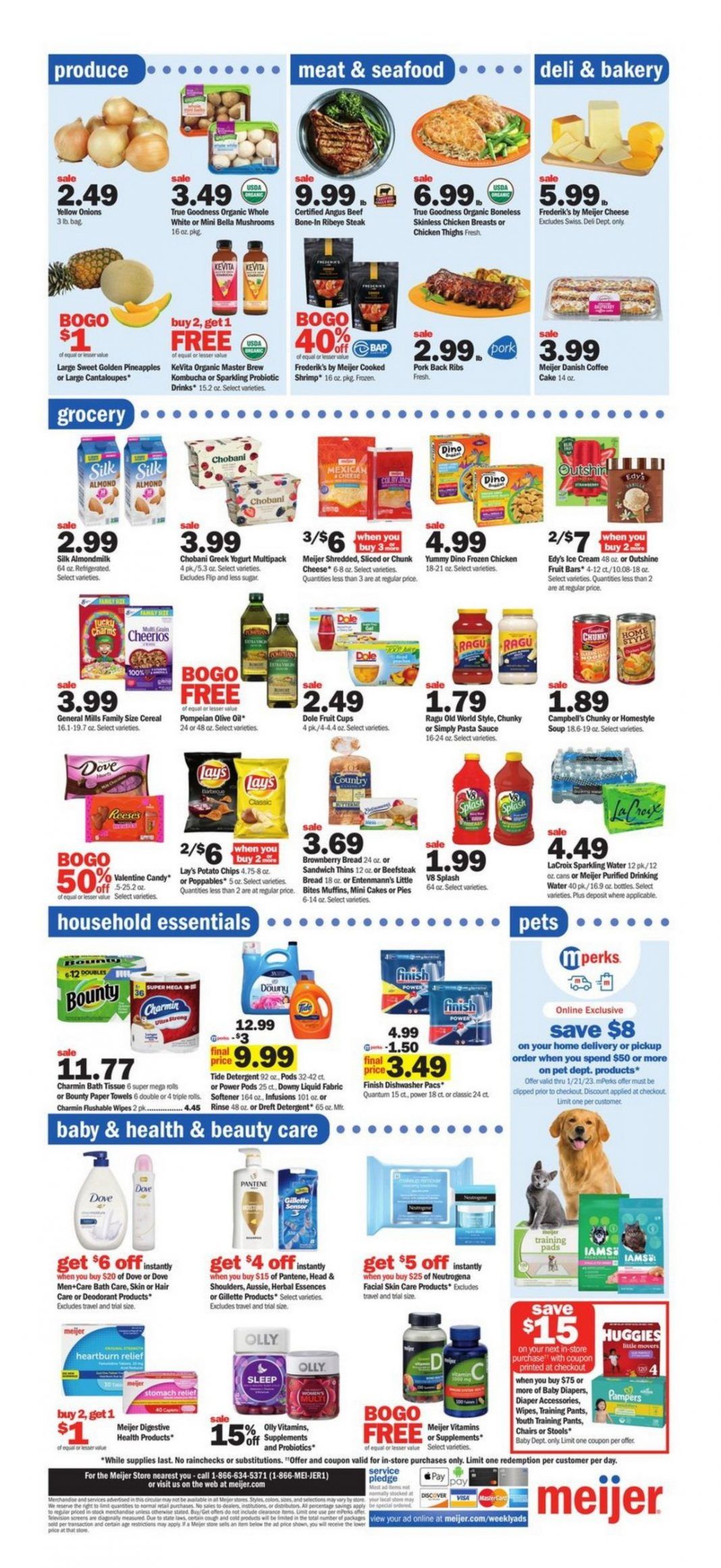 Meijer Weekly Ad Jan 15 – Jan 21, 2023