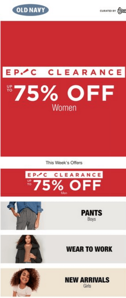 Old Navy Weekly Ad Jan 09 – Jan 16, 2023