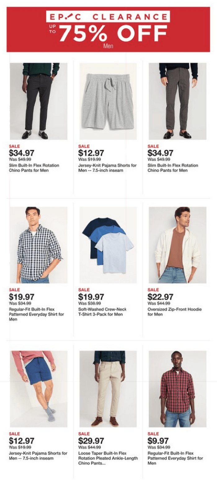 Old Navy Weekly Ad Jan 16 – Jan 23, 2023