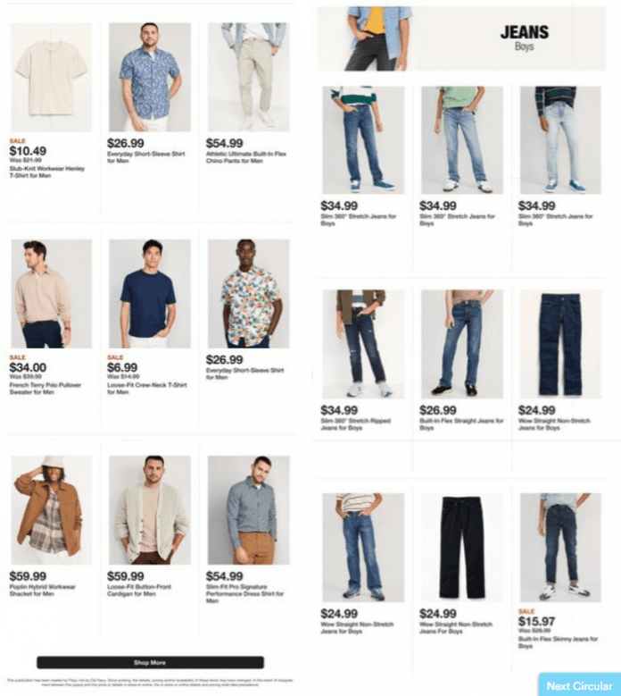 Old Navy Weekly Ad Feb 01 – Feb 07, 2023