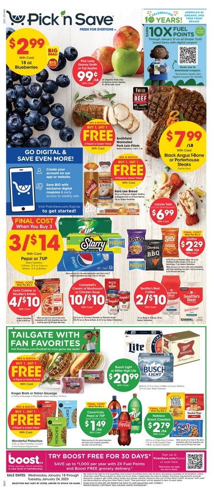 Pick 'n Save Weekly Ad Jan 18 – Jan 24, 2023