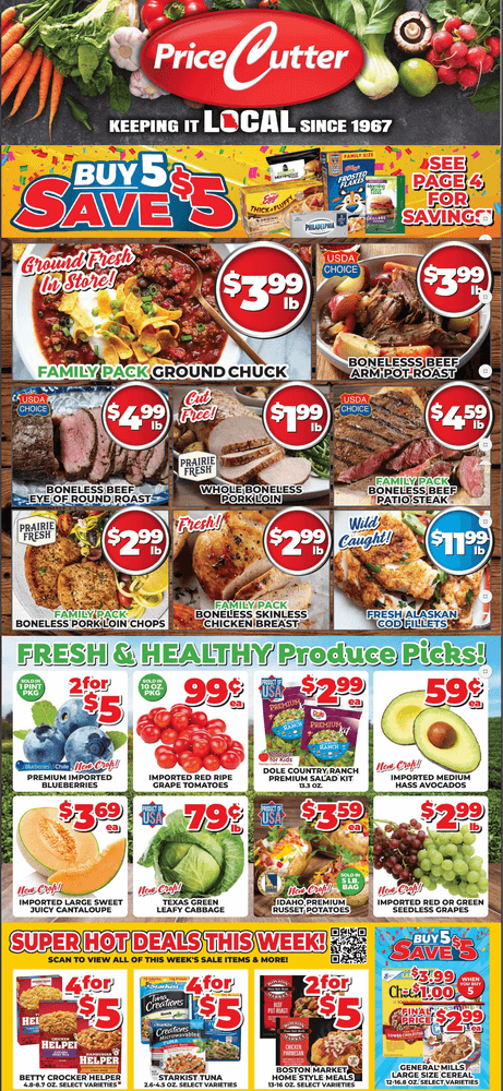 Price Cutter Weekly Ad Jan 25 – Jan 31, 2023