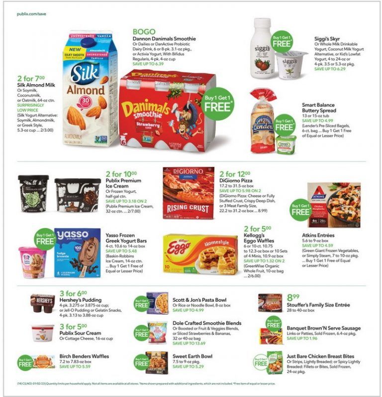 Publix Weekly Ad Jan 02 – Jan 10, 2023
