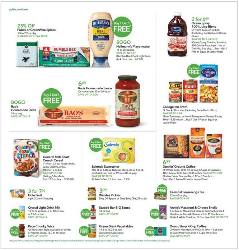 Publix Weekly Ad Jan 11 – Jan 17, 2023