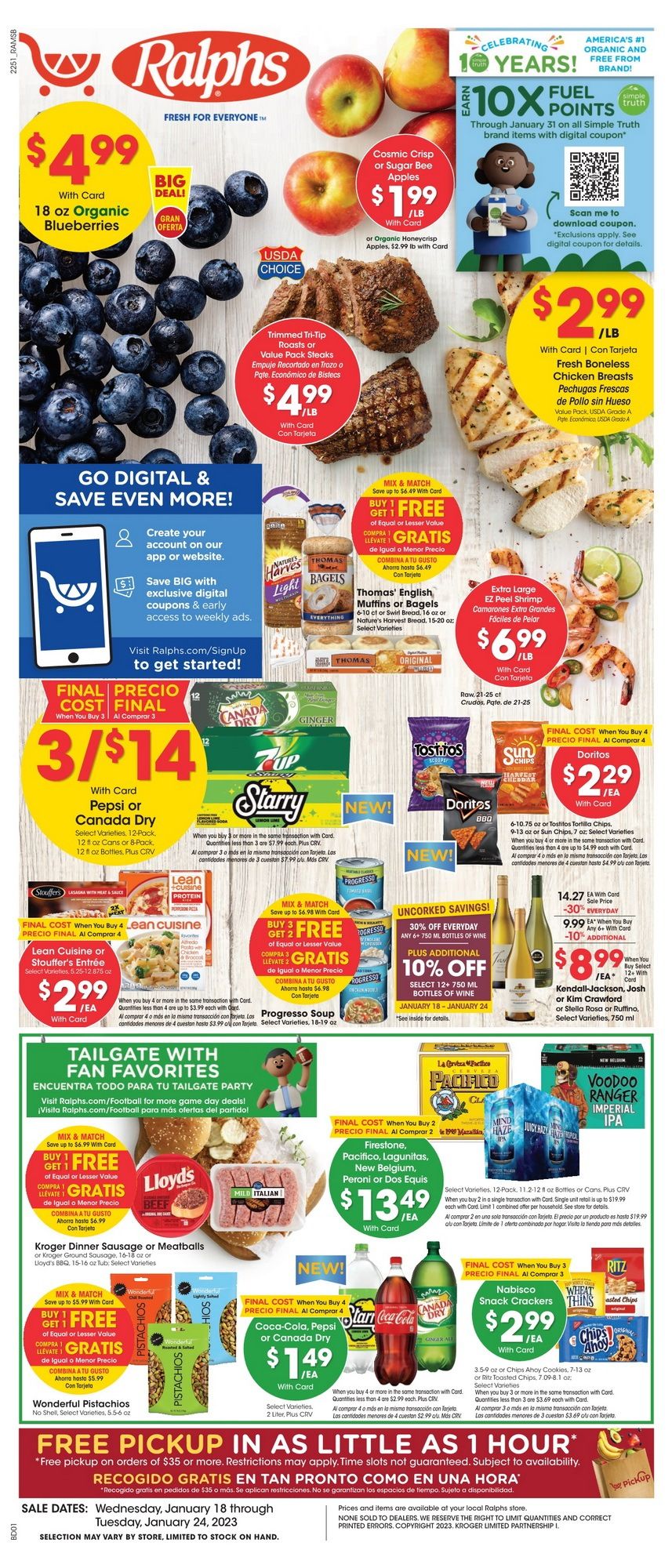 Ralphs Weekly Ad Jan 18 – Jan 24, 2023