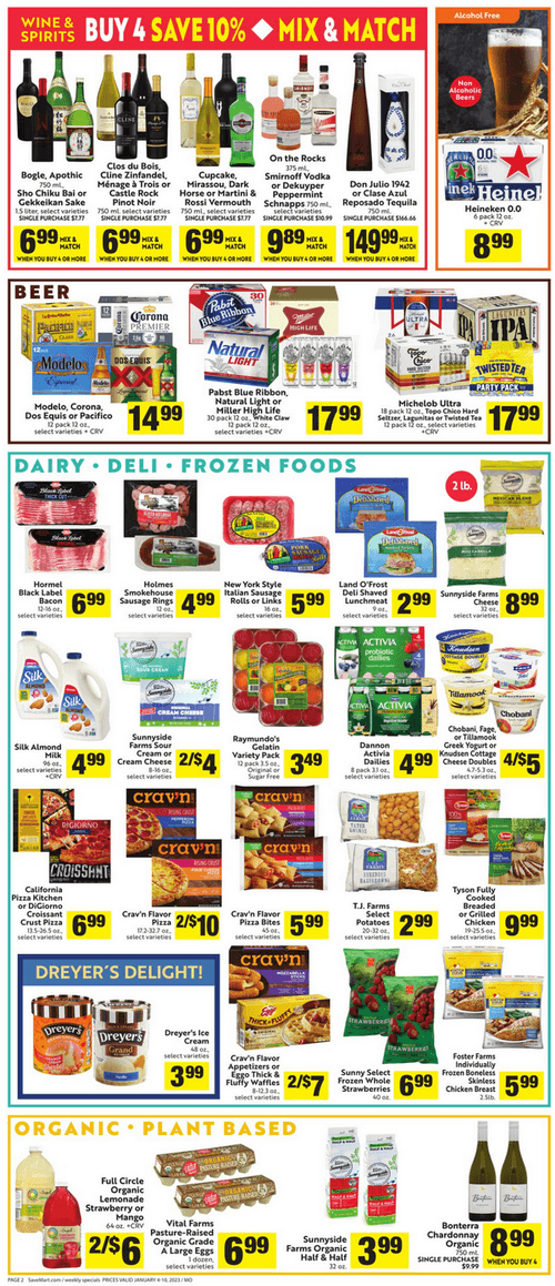 Save Mart Supermarkets Weekly Ad Jan 04 – Jan 10, 2023