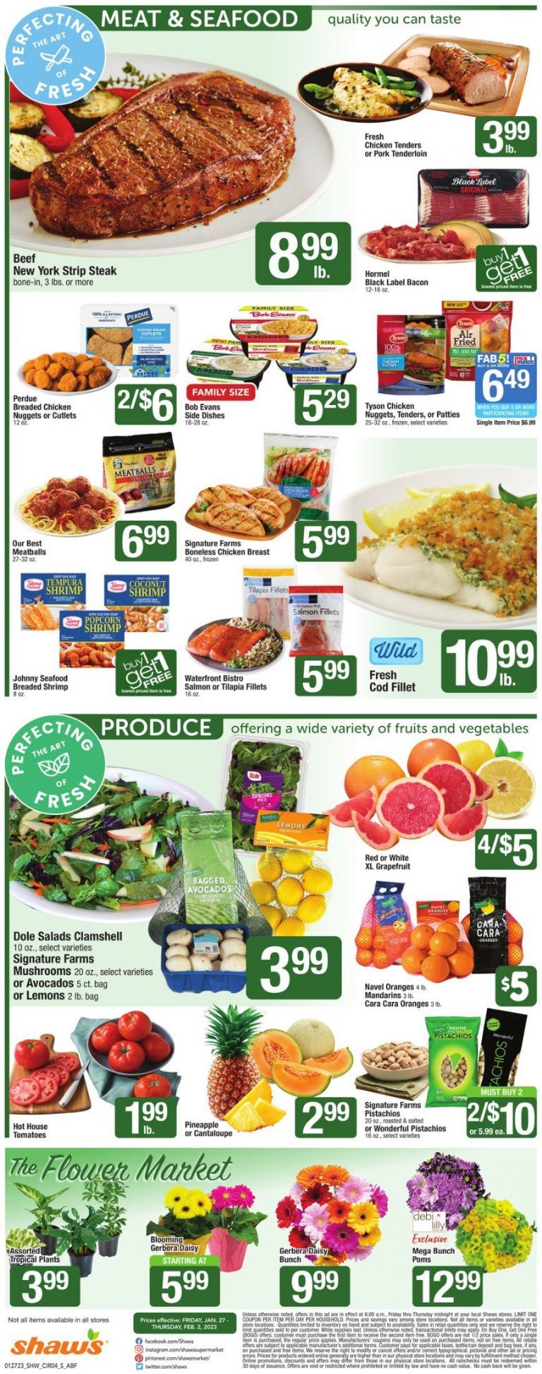 Shaw's Weekly Ad Jan 27 – Feb 02, 2023