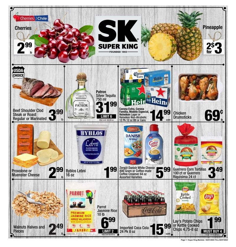 Super King Weekly Ad Feb 01 – Feb 07, 2023