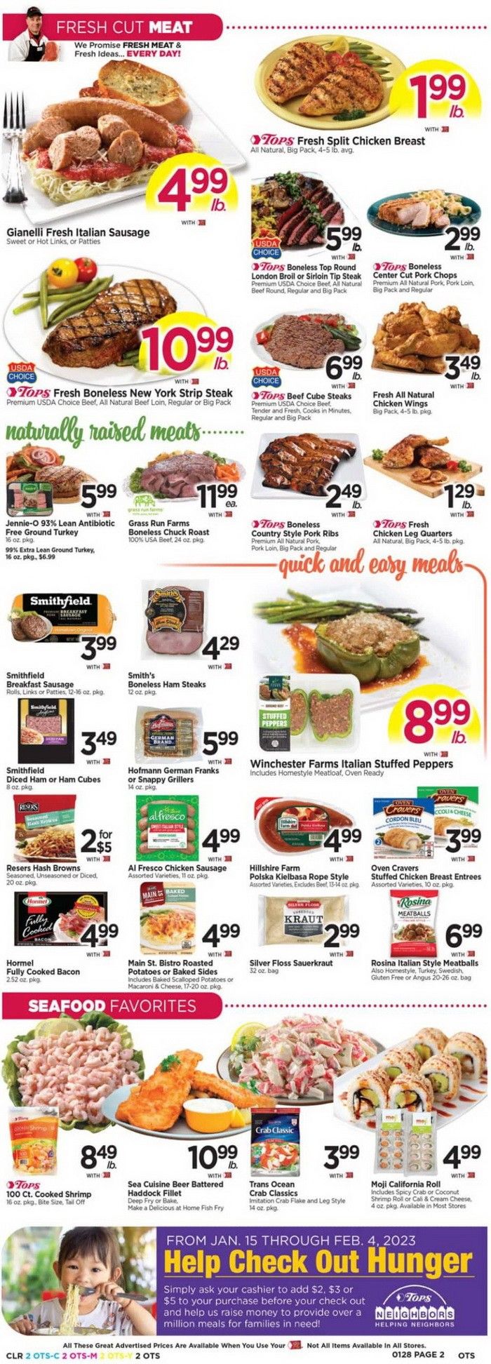 Tops Weekly Ad Jan 22 – Jan 28, 2023