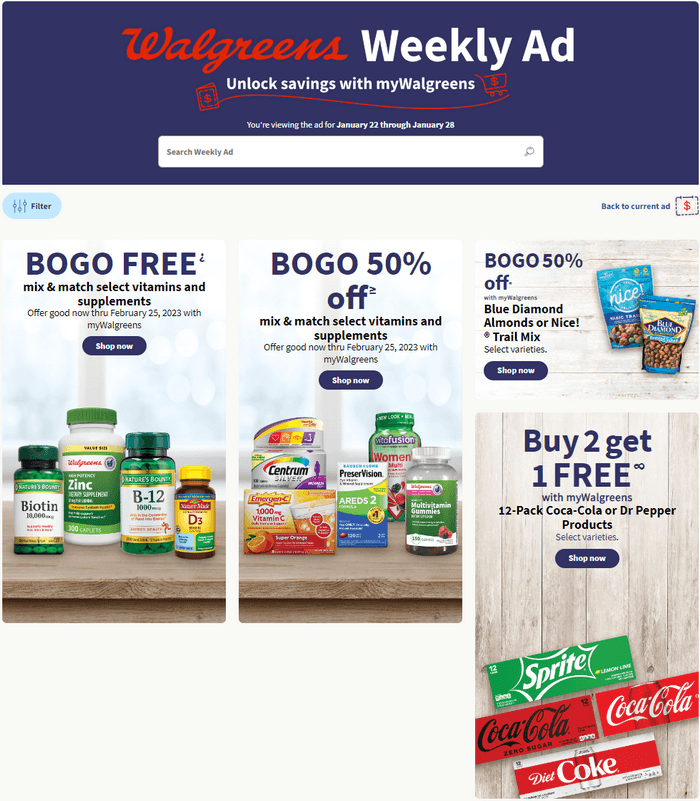 Walgreens Weekly Ad Jan 22 – Jan 28, 2023