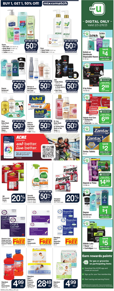 ACME Weekly Flyer Feb 10 – Feb 16, 2023 (Valentine's Day Sale Included)