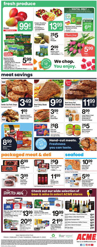 ACME Weekly Flyer Feb 10 – Feb 16, 2023 (Valentine's Day Sale Included)