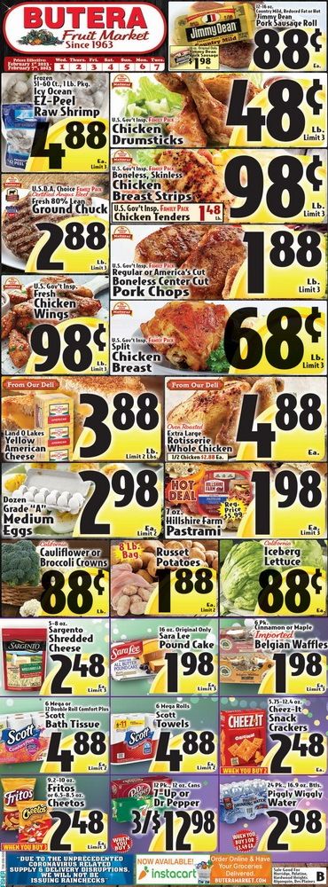 Butera Weekly Ad Feb 01 – Feb 07, 2023