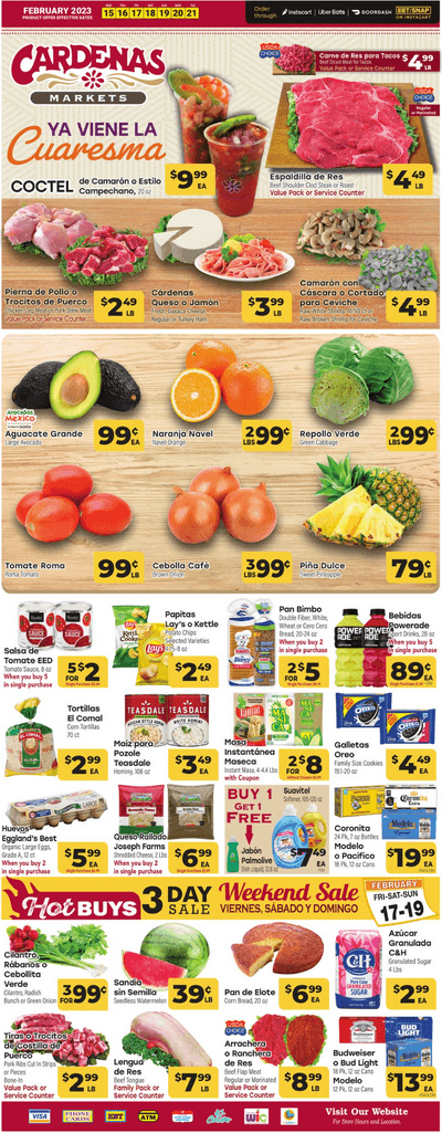 Cardenas Weekly Ad Feb 15 – Feb 21, 2023